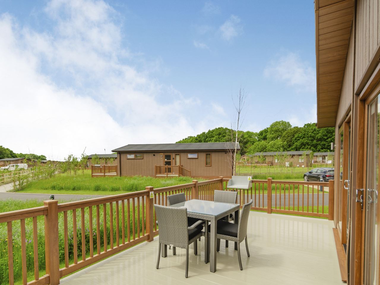 4-person lodge - The Apethorpe (Pet) 4CP on Rockingham Forest