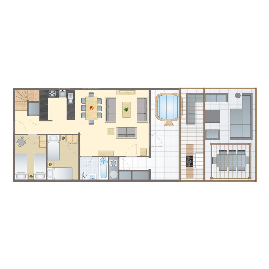 8-person lodge - Lowarth Lodge Spa - Pet 8LP1 on Clowance