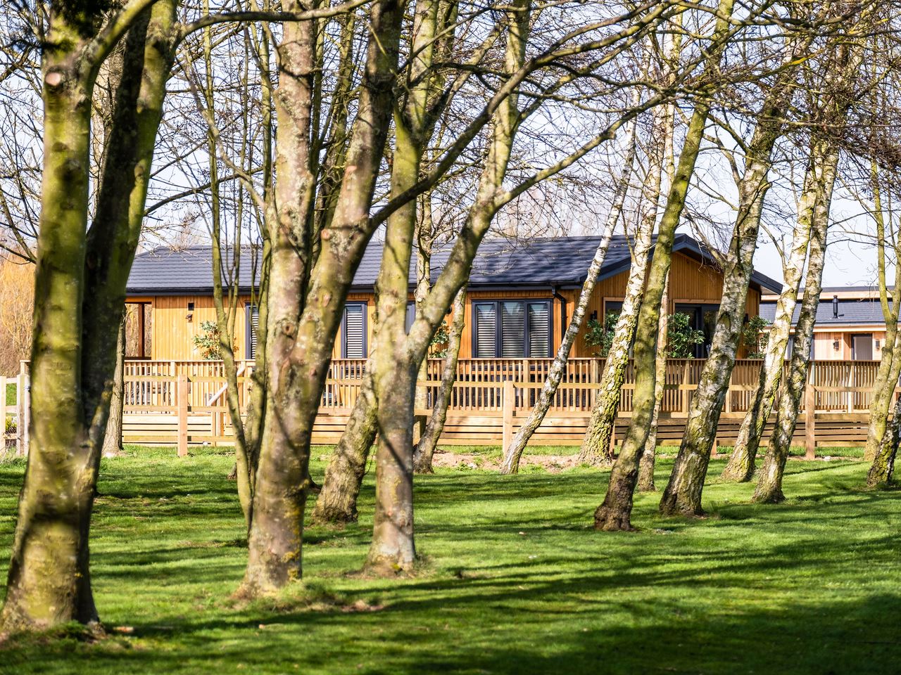 4-person lodge – Goldfinch 4C12 on Laceby Manor Resort