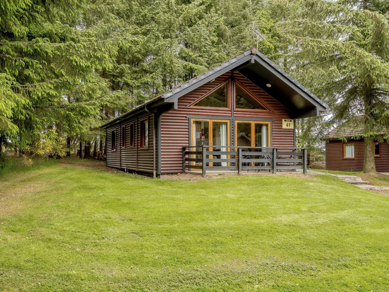 4-person lodge - Rainbow Lodge 4C2 on Piperdam