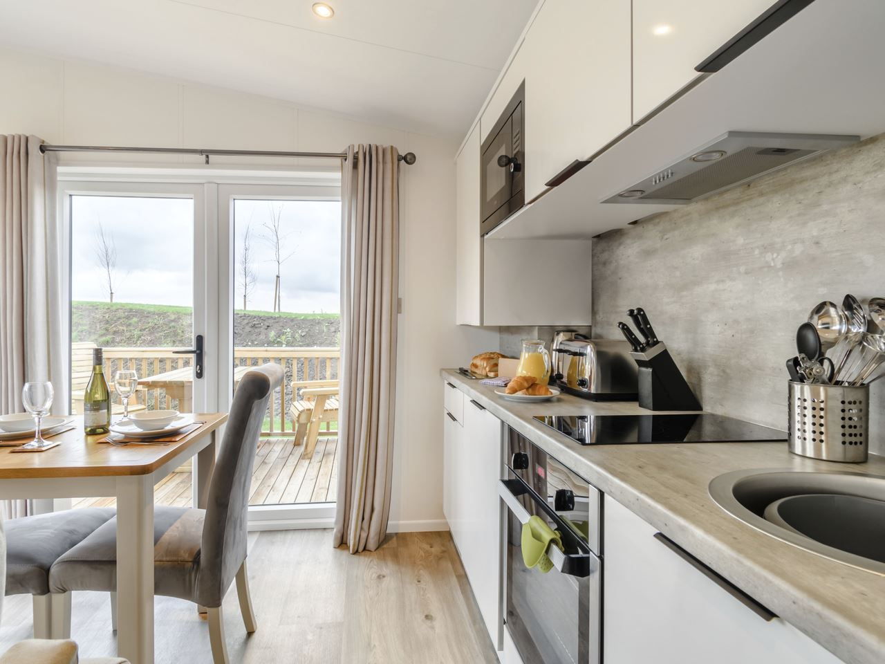 2-person lodge - Pear Tree 2C1 on Woodland Lakes